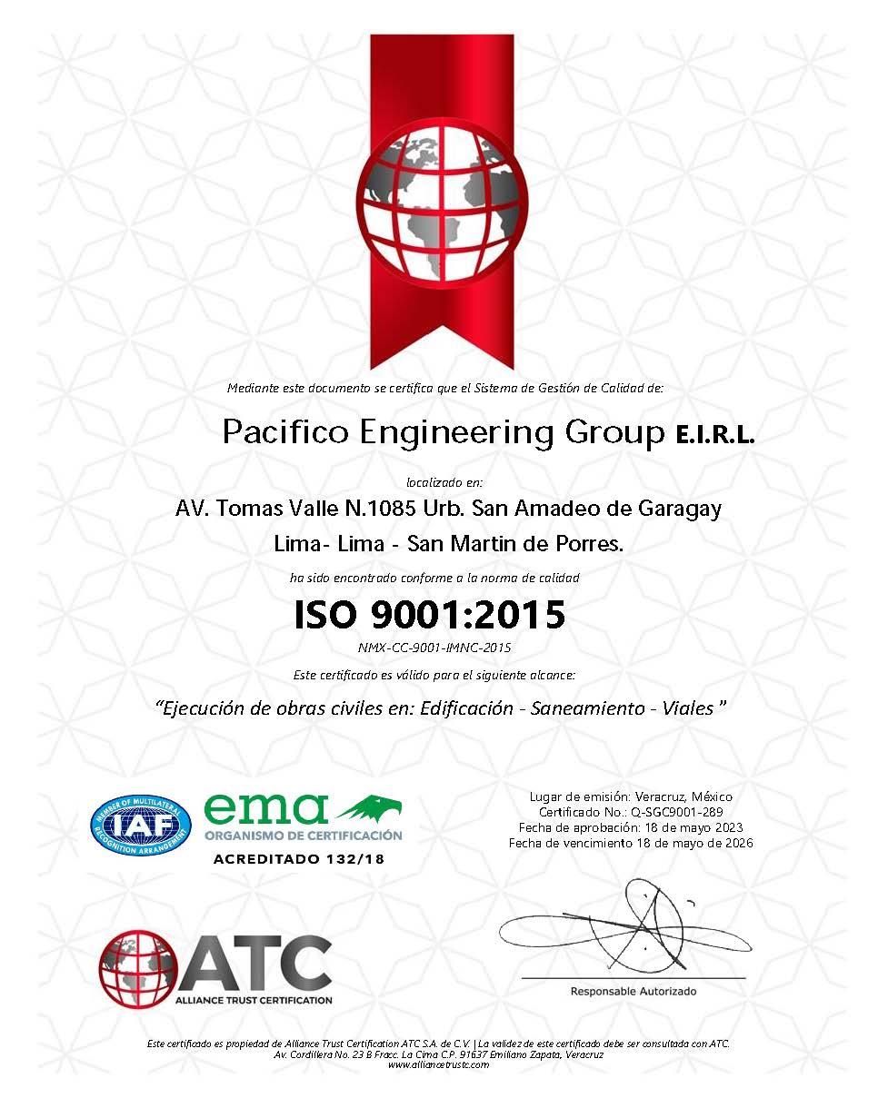 Sobre Nosotros - PACIFICO GROUP